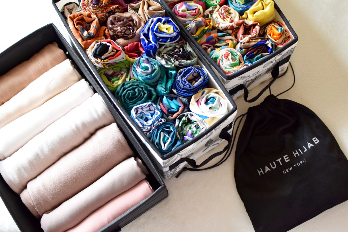How I Organize My Hijabs - A Day In The Lalz
