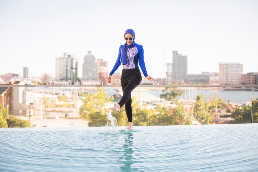 Modest Hijab Friendly Swimwear - A Day In The Lalz