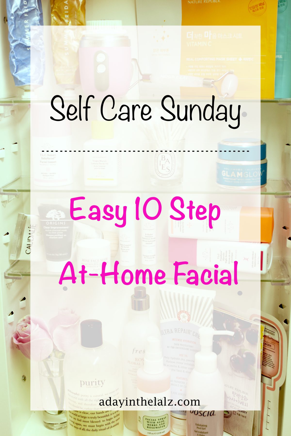 Easy 10 Step At-Home Facial - A Day In The Lalz