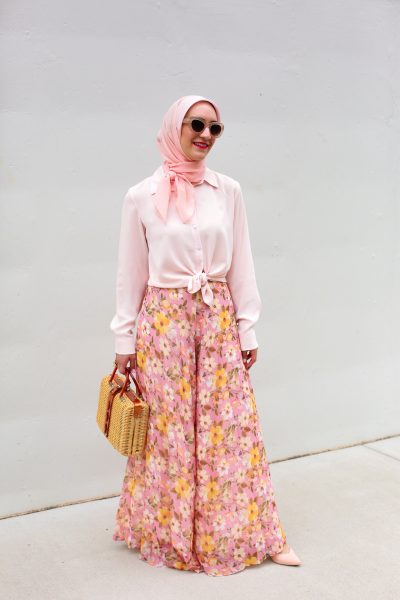 Modanisa Floral Pants - A Day In The Lalz